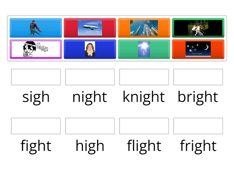 igh word! - Match up