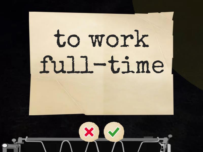 OFFICE WORK - Flash cards