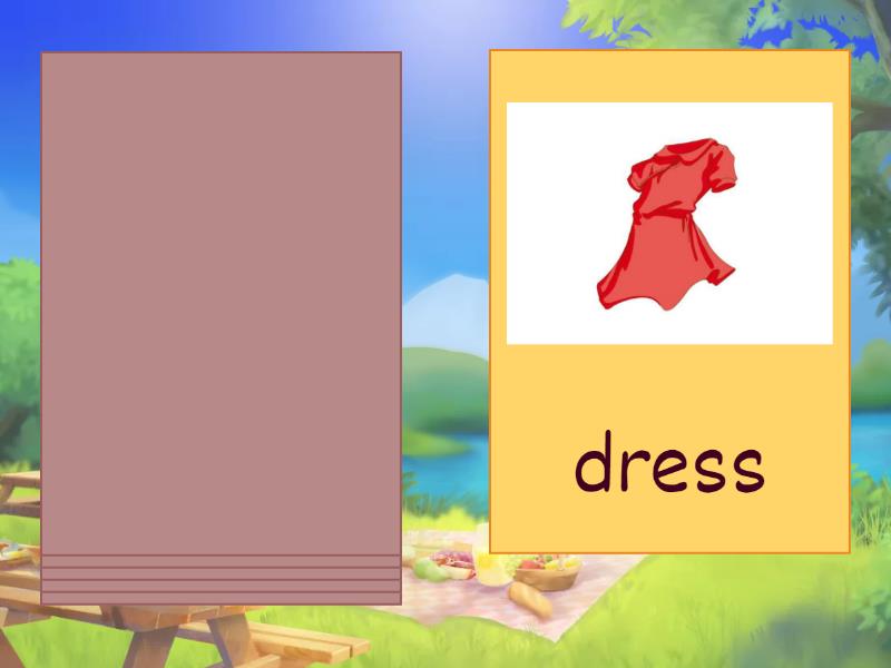 Unit 6 Clothes - Speaking cards