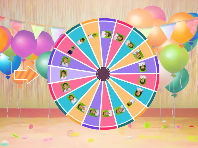 สุ่มวงล้อนักเรียน - Spin the wheel