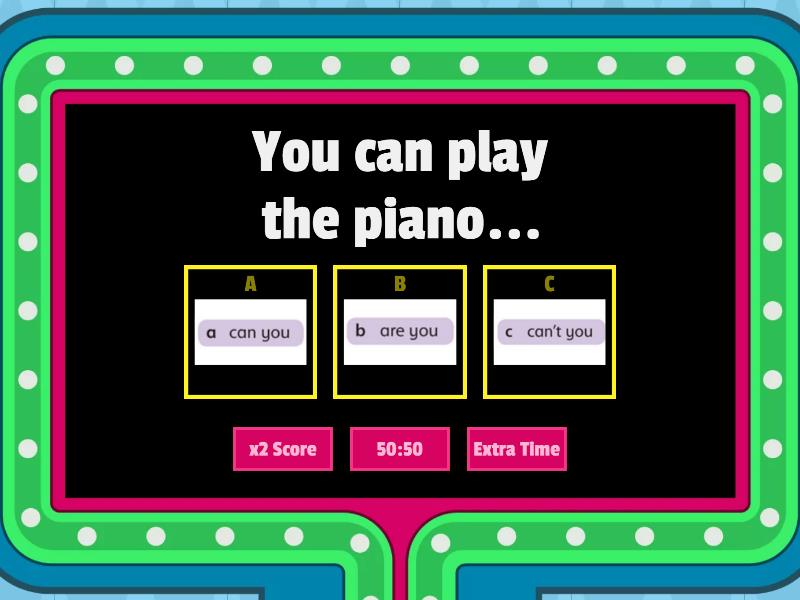 FF5, unit 10, lesson 4 - Gameshow quiz