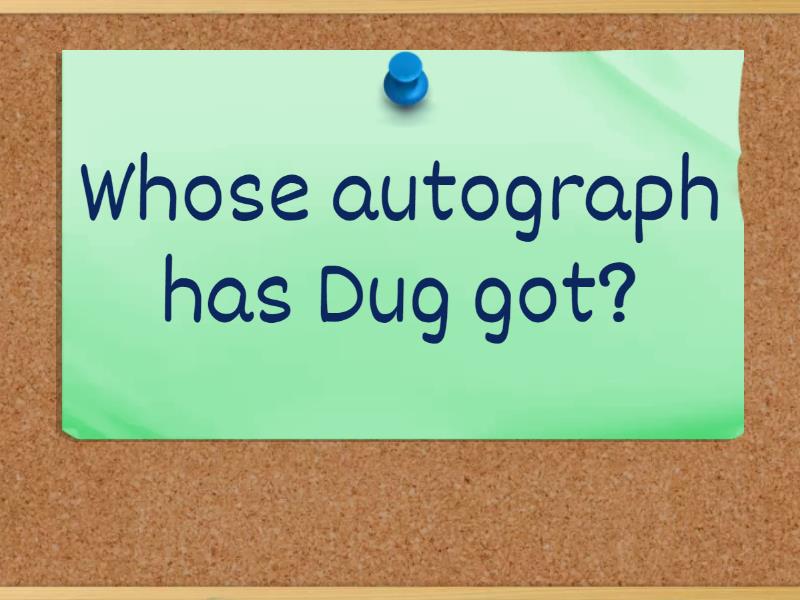 GG_1. Unit 8. Questions about Dug and Kit - Flash cards