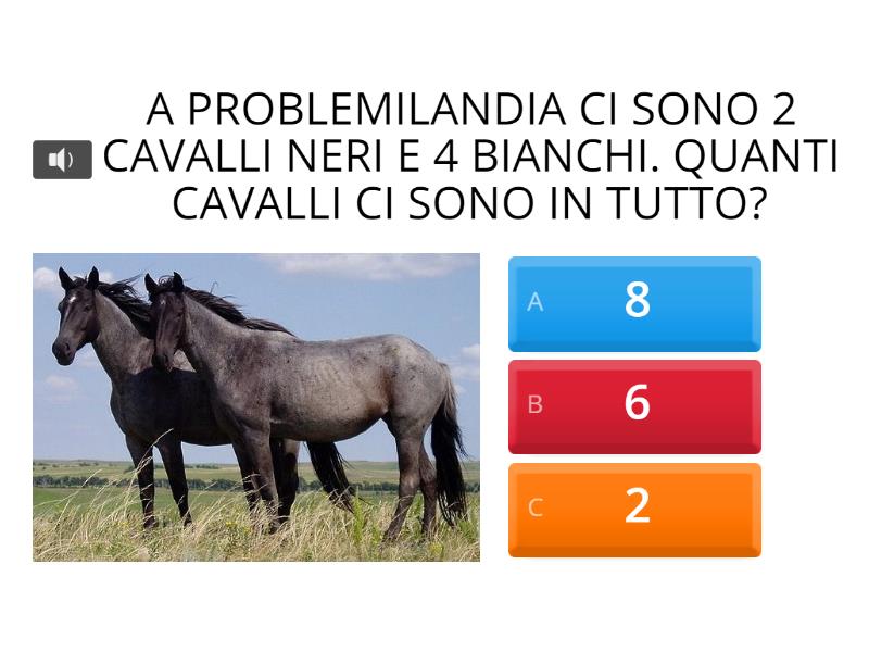 PROBLEMI MATEMATICI CLASSE PRIMA - Quiz