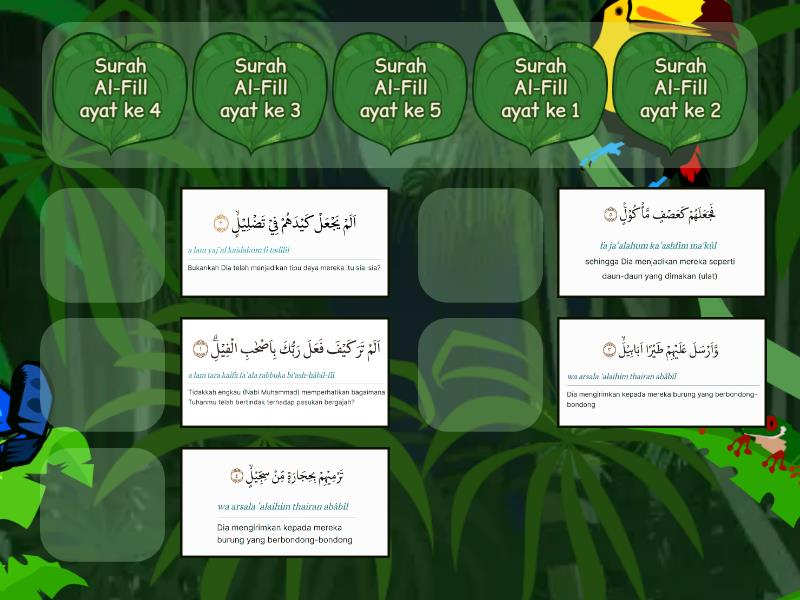 Surah Al-Fill - Match up