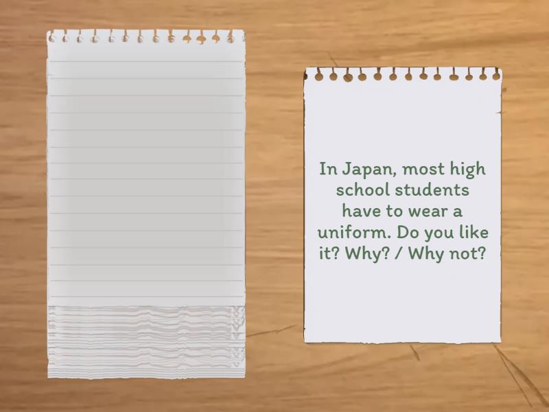 Eiken Grade Pre-2 practice (2) - Cartas al azar