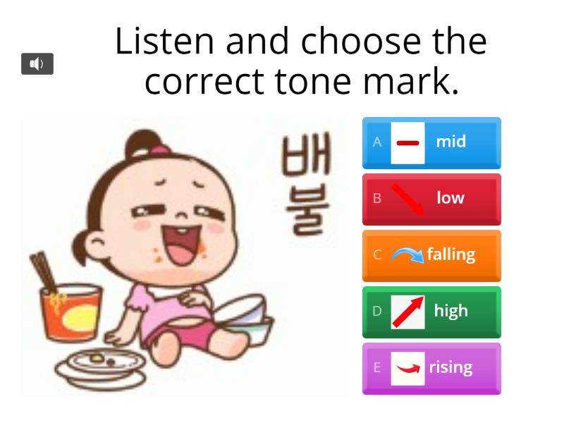 Tone marks - Quiz