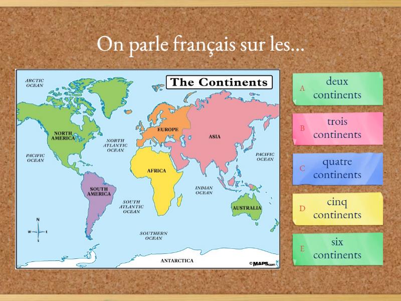 La francophonie - Quiz