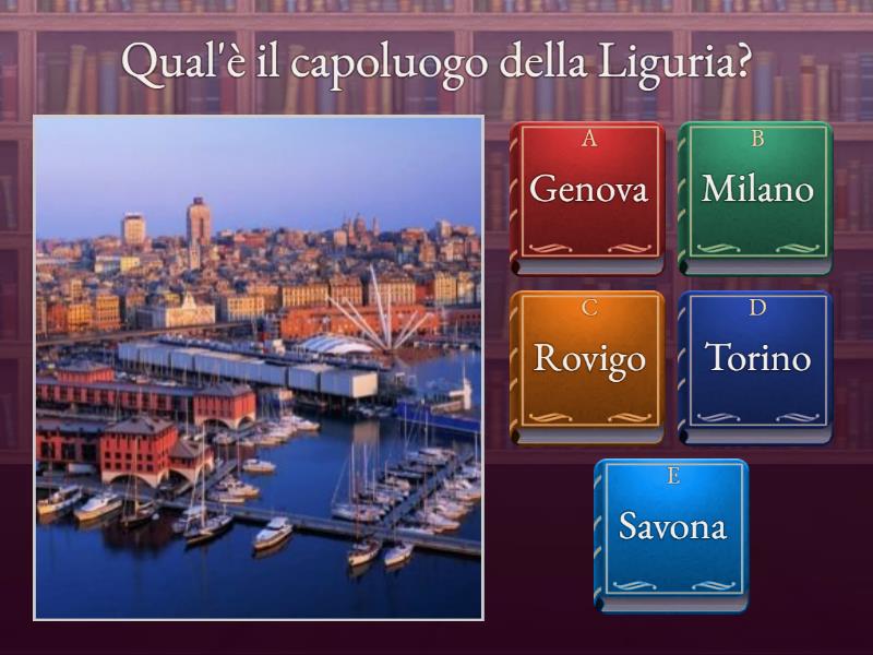 LIGURIA - Quiz