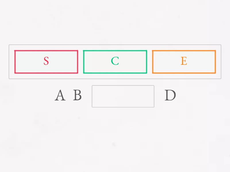 Alphabet missing letter - Complete the sentence