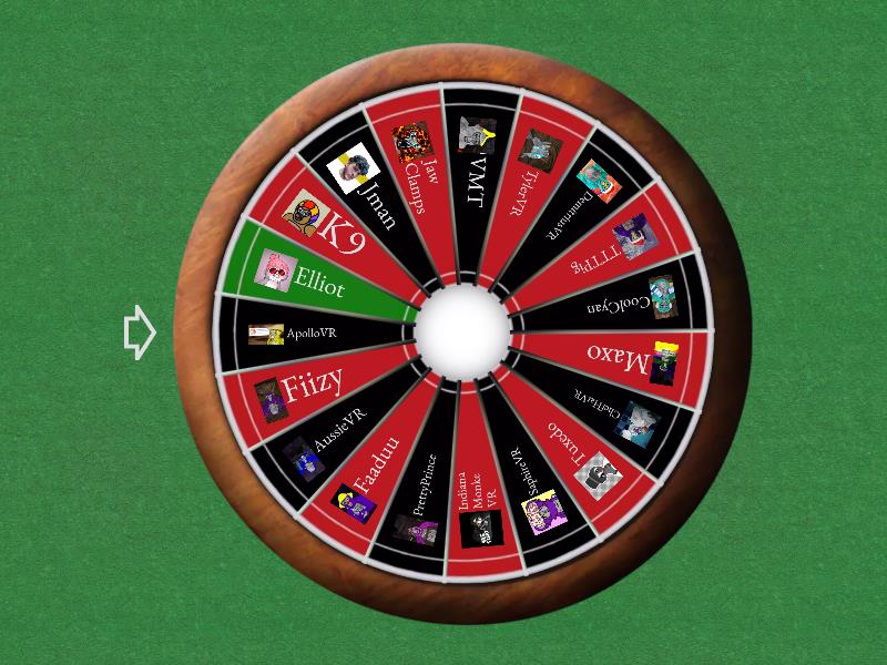 Gorilla tag YT - Rueda aleatoria