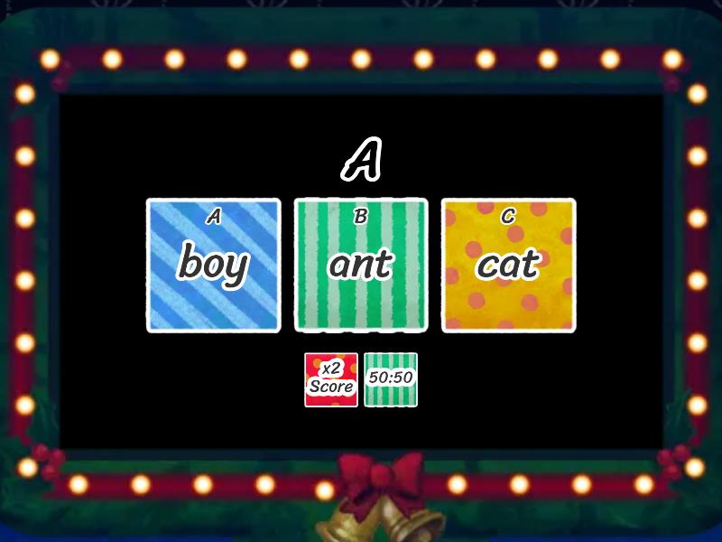 THE ALPHABET-HAPPY REVISION! - Gameshow quiz