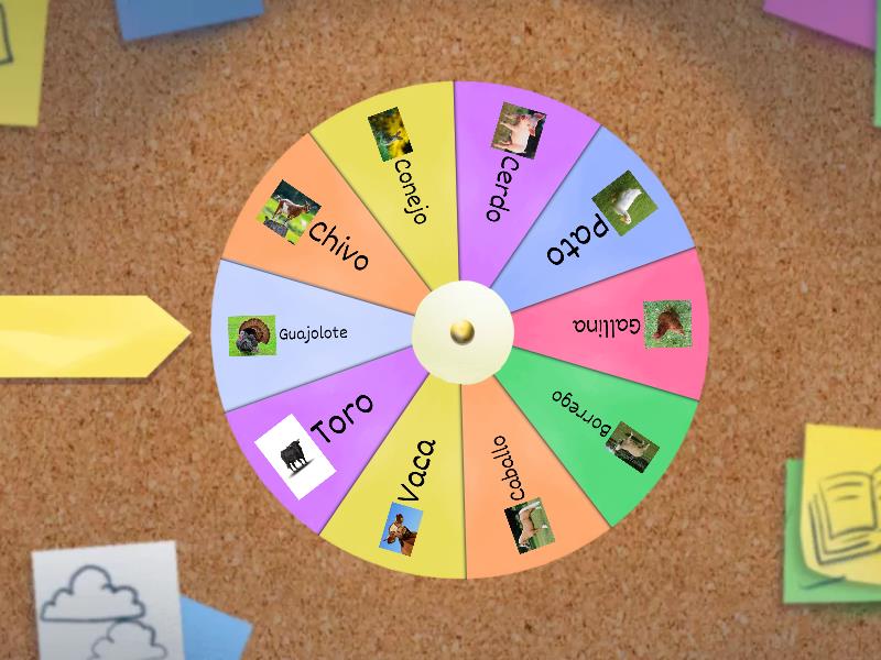 La rueda de los animales de la granja - Spin the wheel