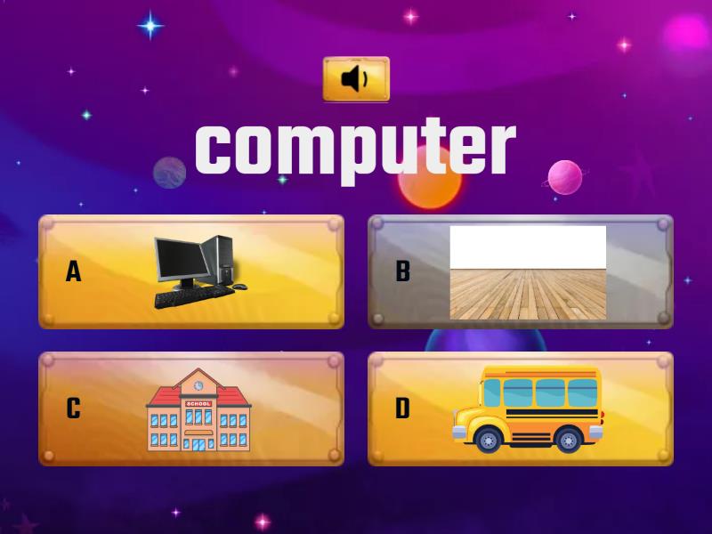 School Vocabulary - Quiz