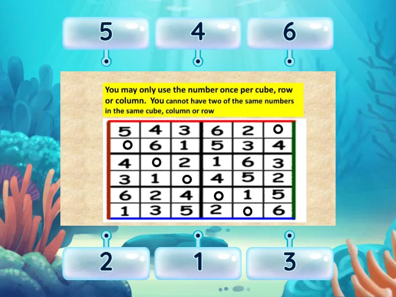 SUDOKU LESSON -5 - Labelled diagram
