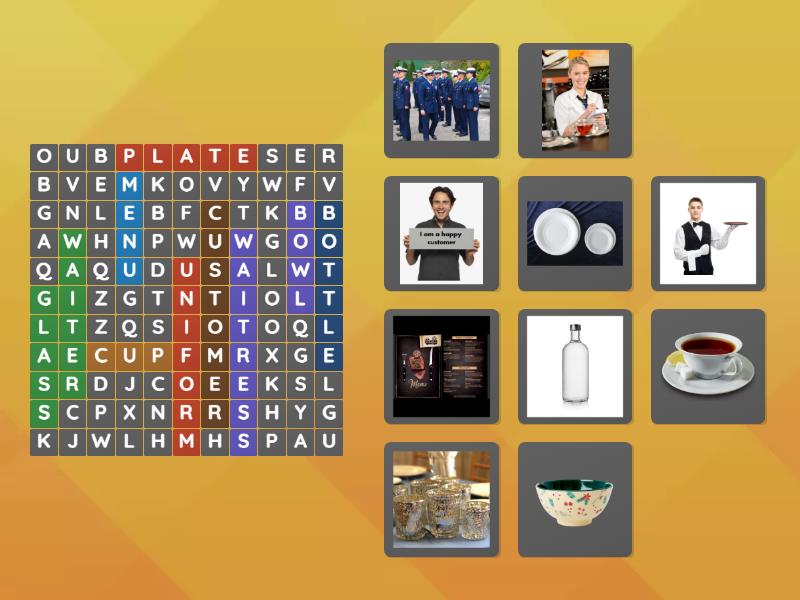 FF4. Unit 1. Voc - Wordsearch