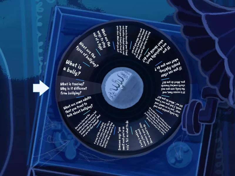 Bullying & Avoiding Fights - Spin the wheel