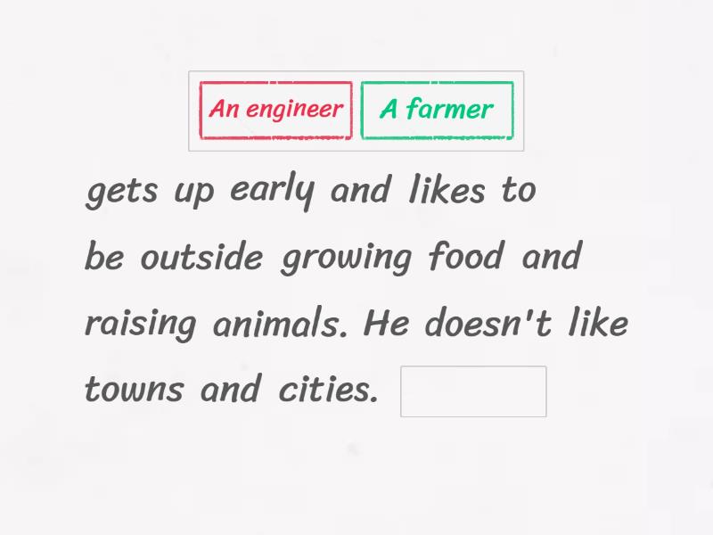 Jobs and Professions - Complete the sentence