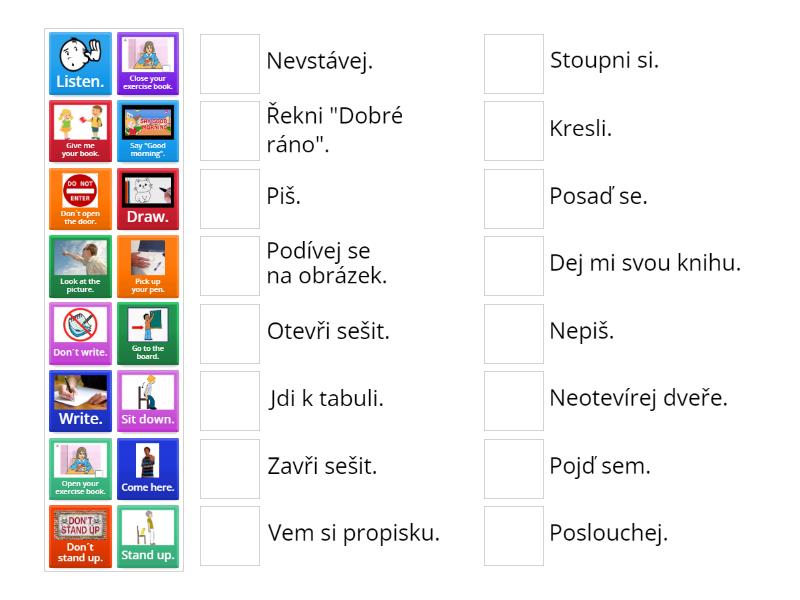 Instructions - Match up