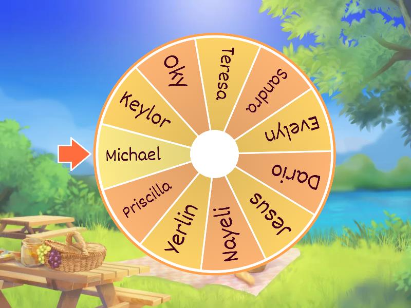 Ambiente de windows - Spin the wheel