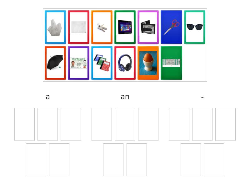 A An - (part 3) - Group sort