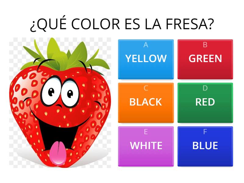 ADIVINA EL COLOR - Quiz