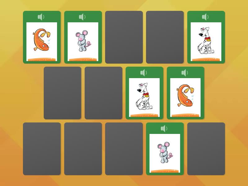 Kid's Box Starter unit 7 - Matching pairs