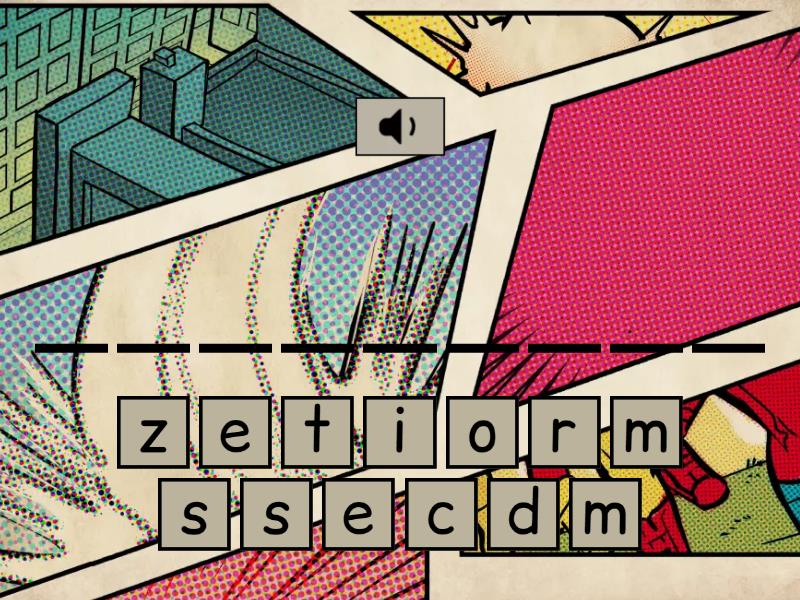 Present Simple markers - Spell the word