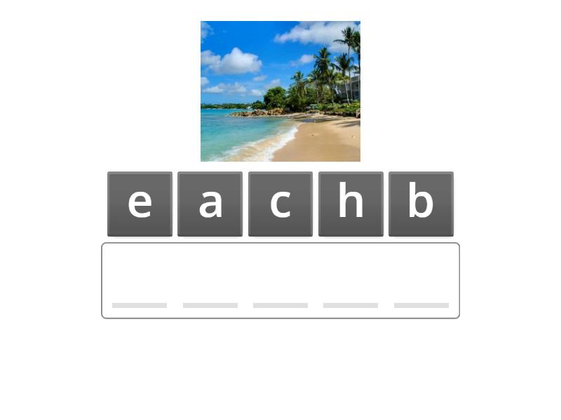 The beach - Anagrama