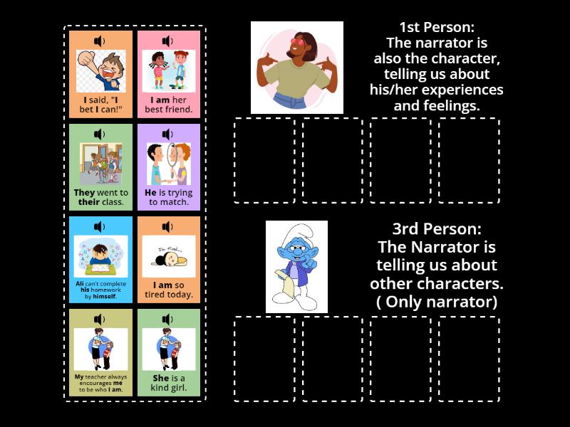 Point of View / Who is telling the story (Narrator)? - Posortuj