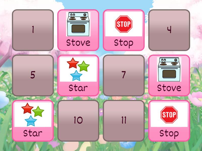 ST Blend Matching Game - Matching pairs
