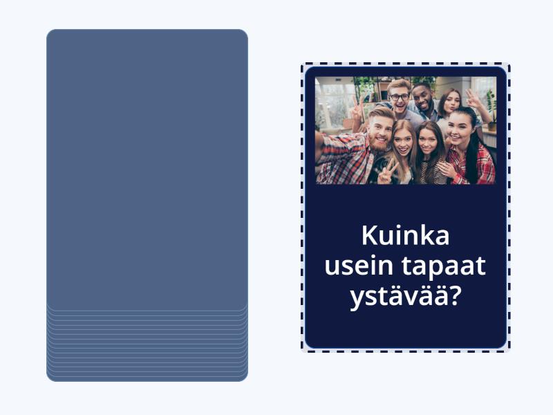 Kuinka usein...? kopio - Speaking cards