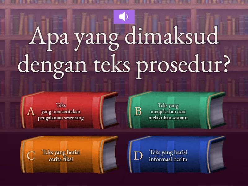 posttest Procedure Text Quiz - Kuis