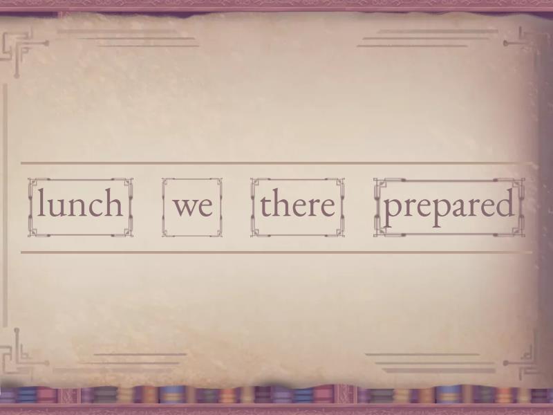 Chapter 6 (Word Use) - Unjumble