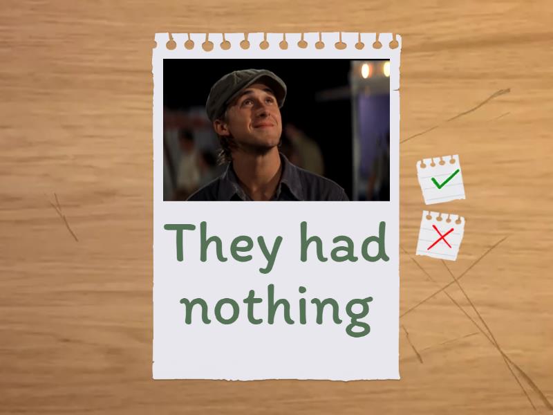 Rev films O. Notebook - Flash cards