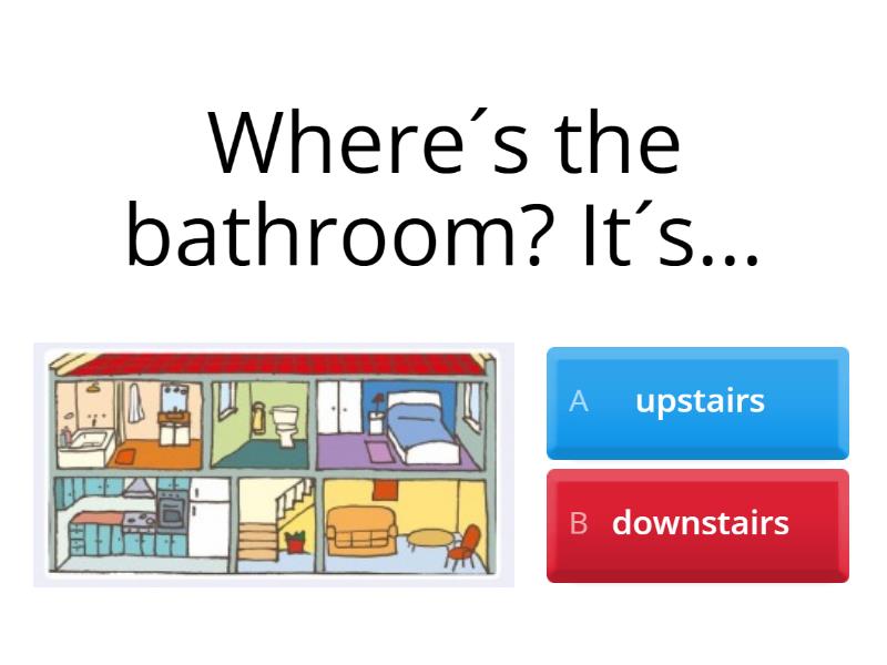 Upstairs/ downstairs - Quiz