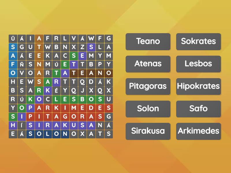 NOR DA NOR - Wordsearch