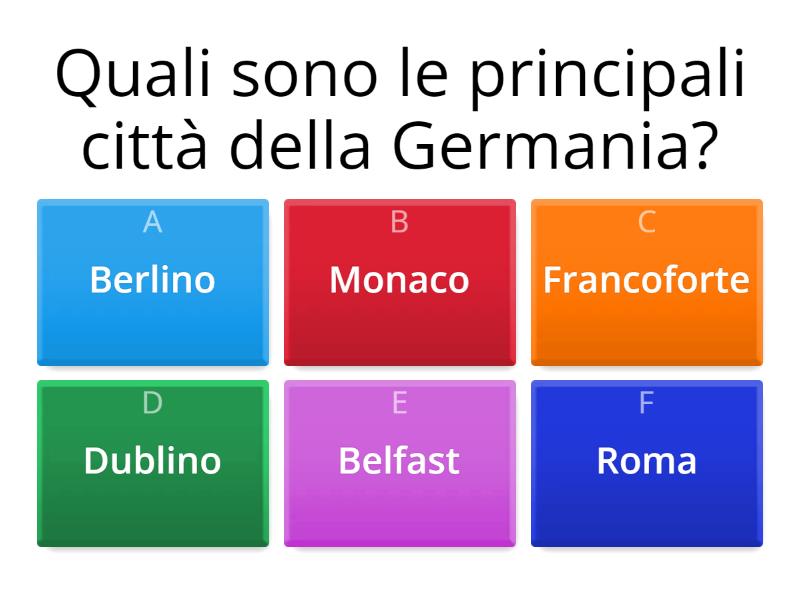 LA GERMANIA - Quiz