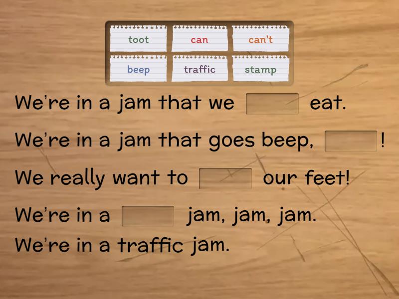 AS2 U6 Song - Закончите предложение