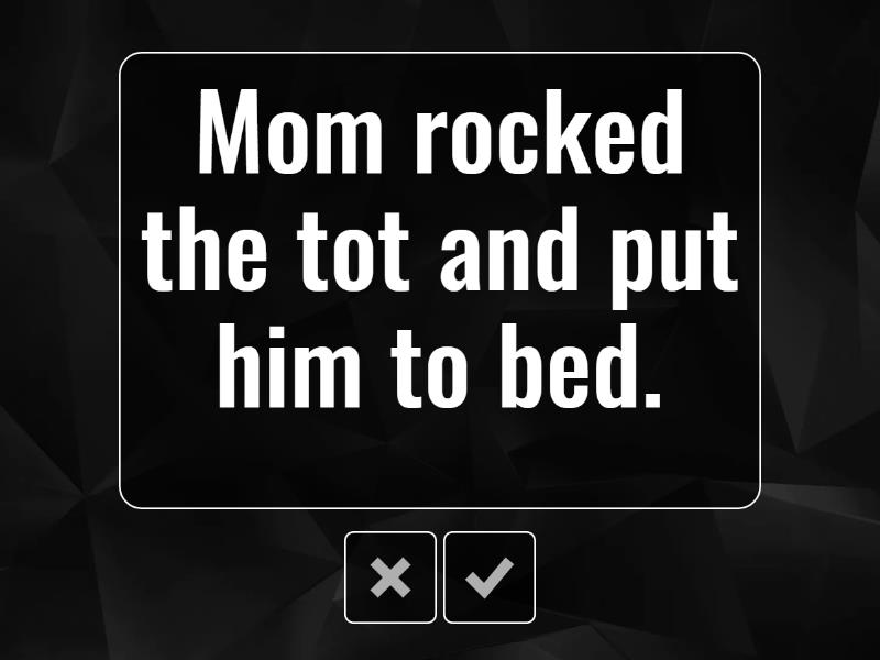 S3 L4a:ed Sentences - Flash cards