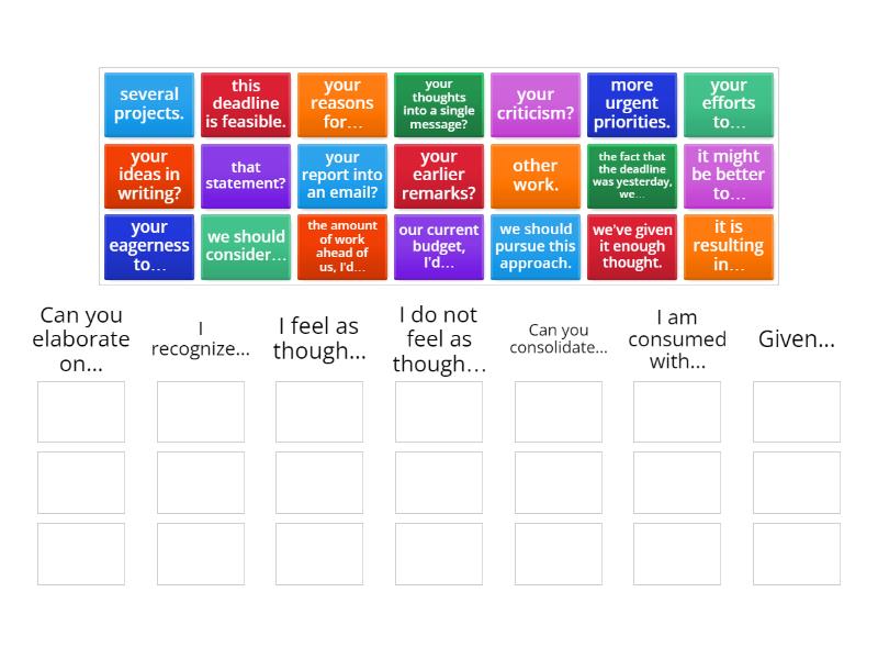 polite language - Group sort