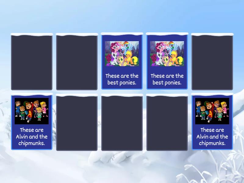 /s/ & /z/ in all positions in sentences - Matching pairs