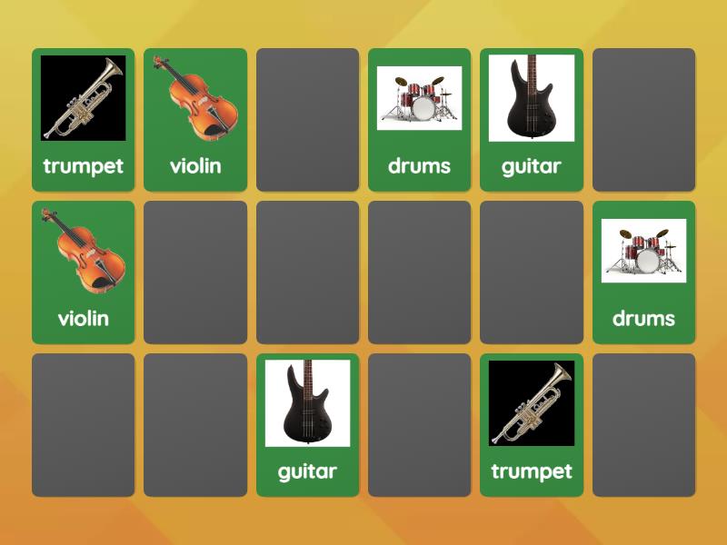 instruments - Matching pairs