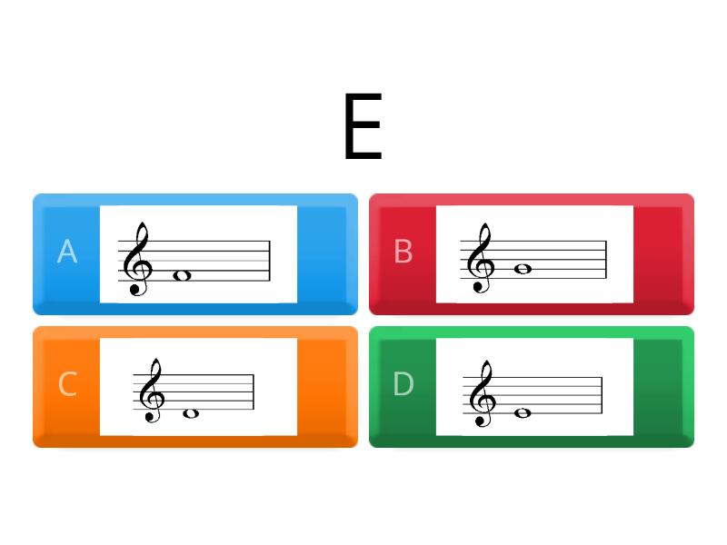 S1 Note Names - Quiz