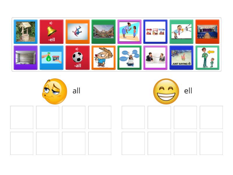 all and ell - Group sort