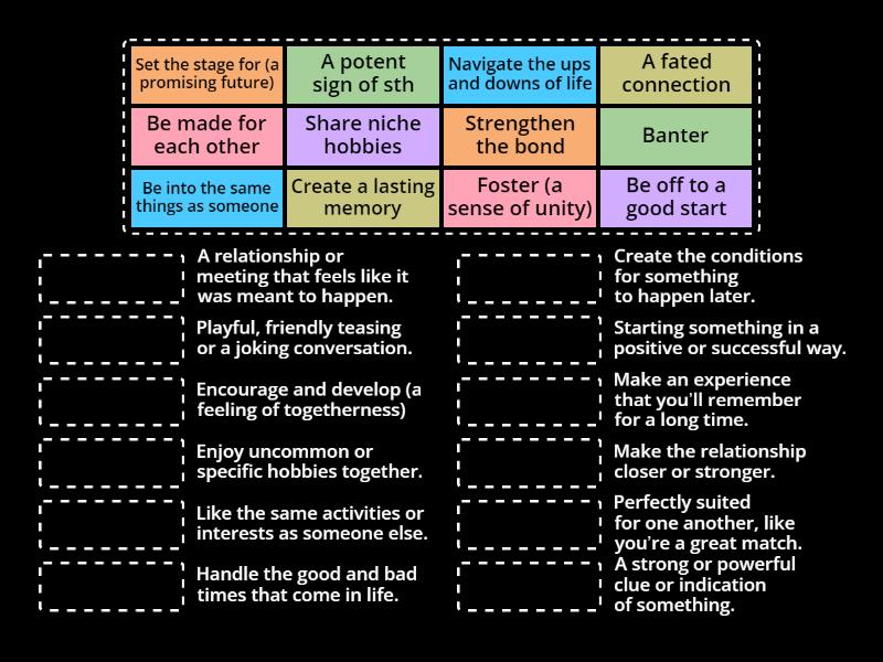 matching (signs that you are compatible) - Match up