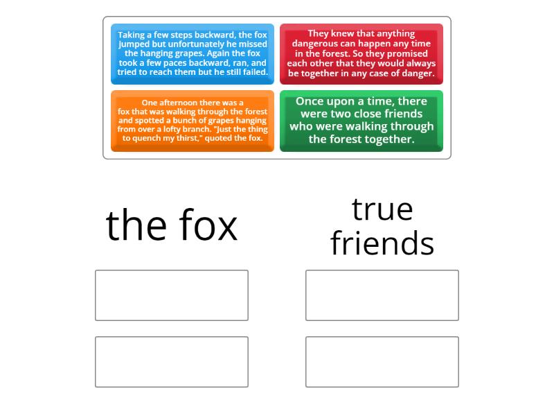 Narrative Text Grouping The Paragraphs - Group sort