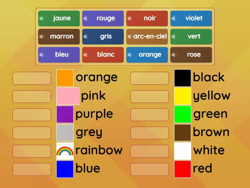 Les Couleurs - Match up