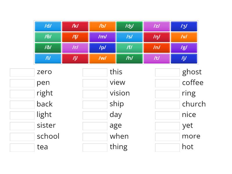 IPA TEST 2 - Match up