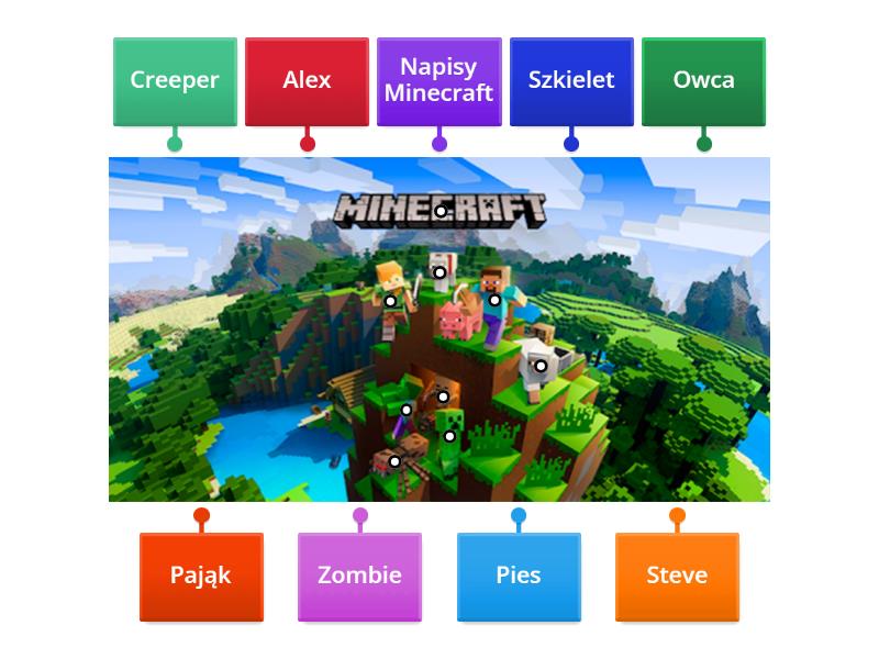 Minecraft - Labelled diagram