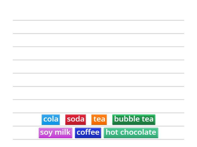 The Best Drink - Word magnets